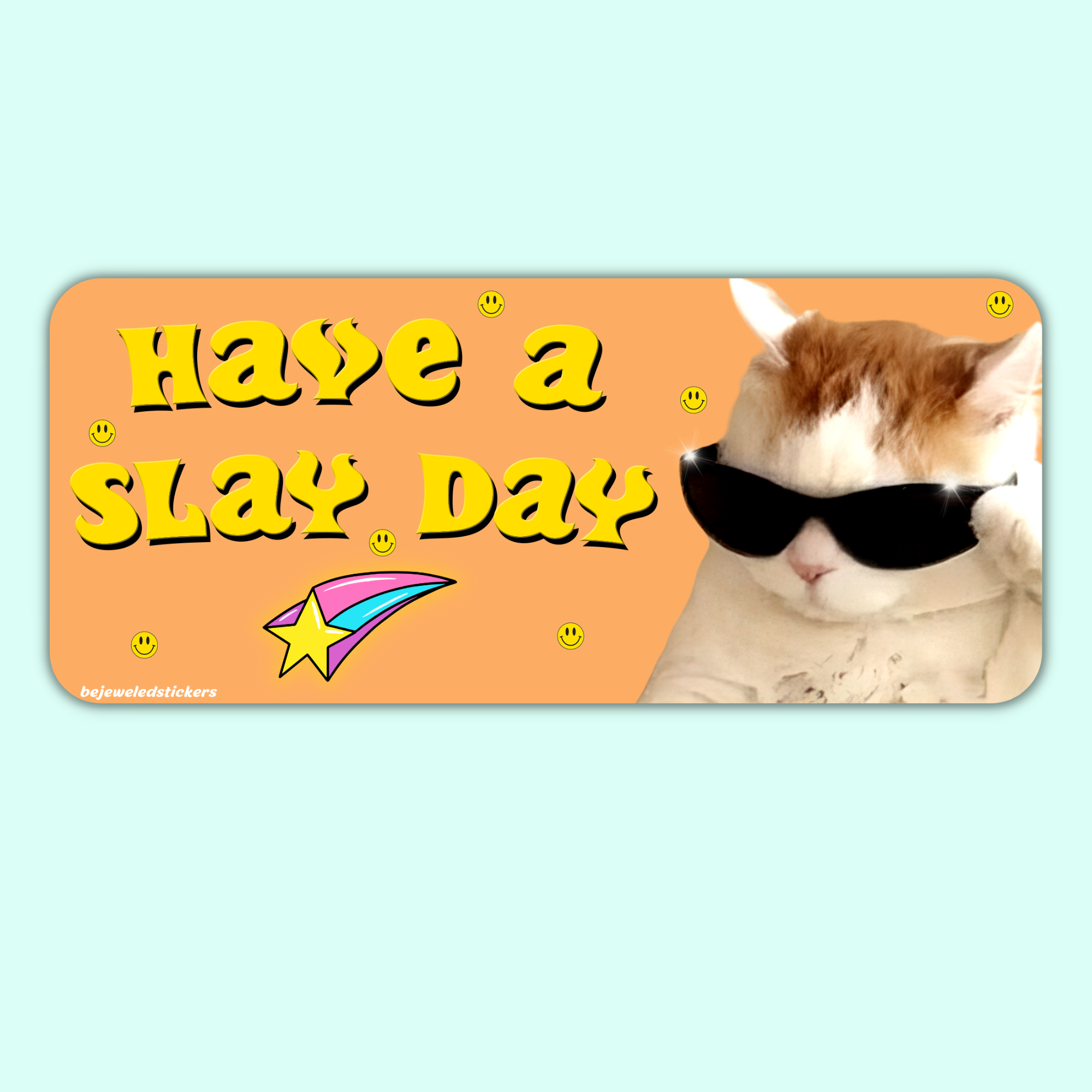 Have A Slay Day Sticker! – bejeweled stickers